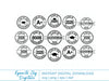 2026 Salutatorian SVG Bundle round seal graduation clipart - So Fontsy