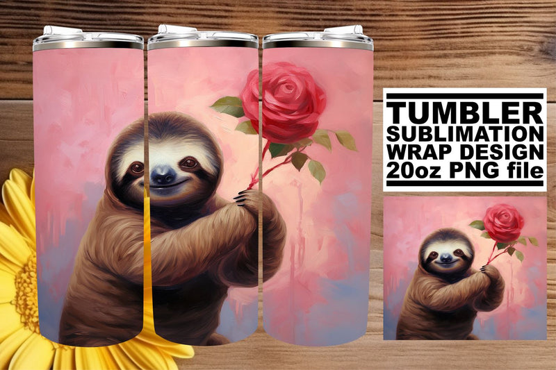 20oz Tumbler Sublimation - Animals Theme - So Fontsy