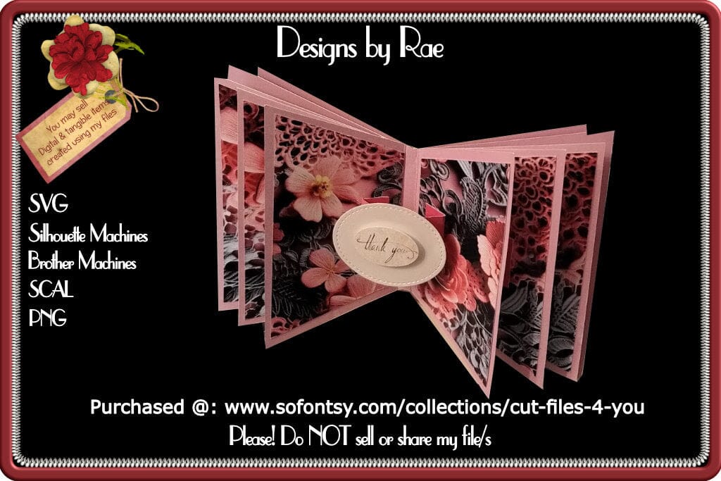 2415 Springy Card *Multiple Machine Formats* - So Fontsy