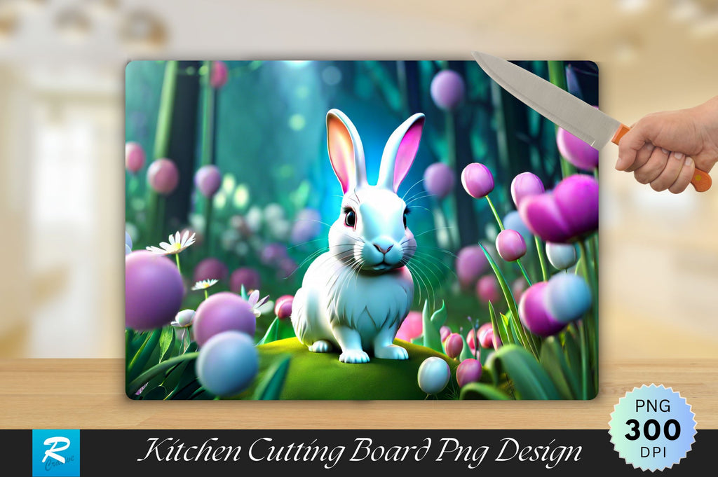 3D Rabbit Cutting Board - So Fontsy