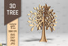 3D Tree SVG Bundle. Standing Tree Laser Cut. 3D Wood - So Fontsy