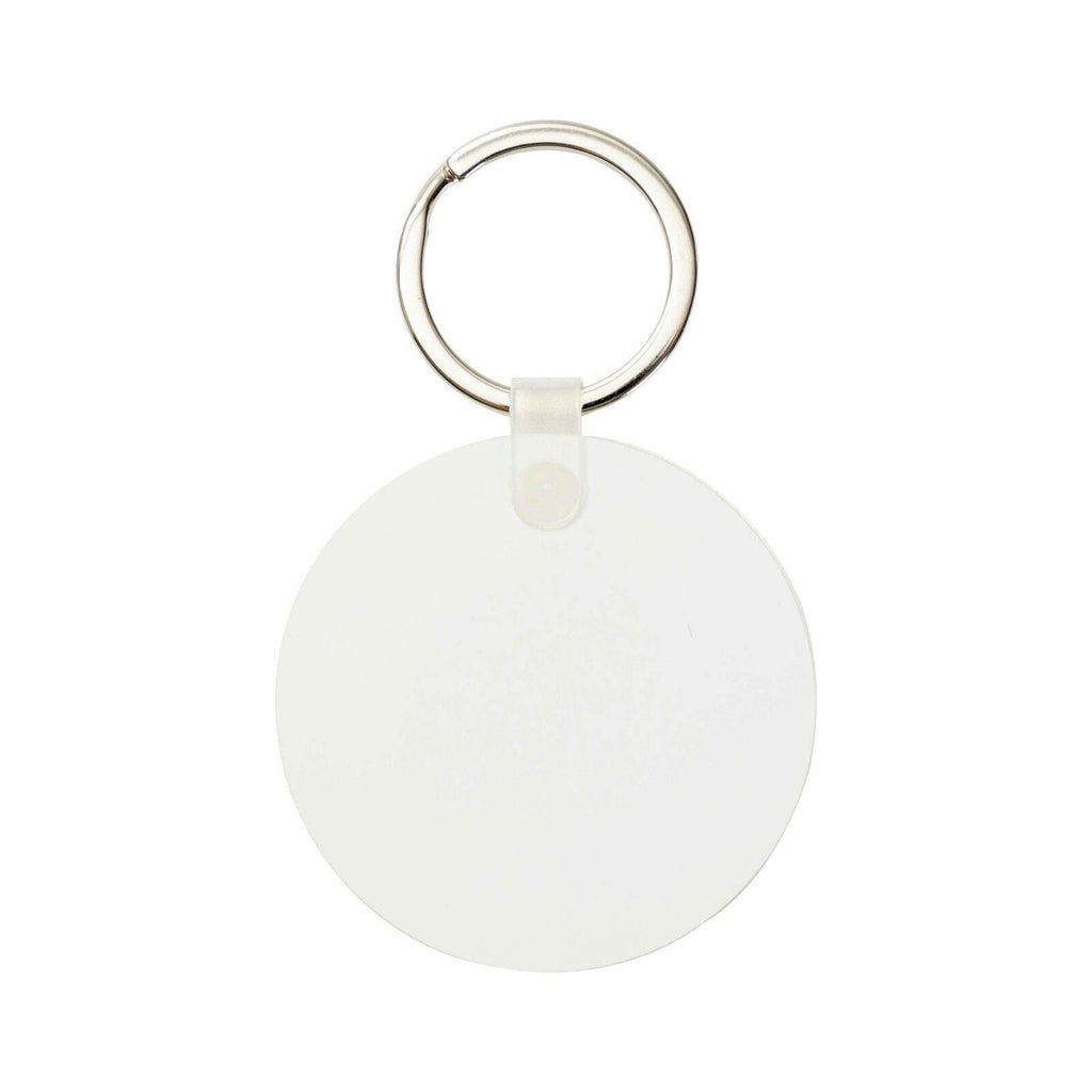 4-Pack Acrylic Round Keyrings – Sublimation & UV DTF Blanks - So Fontsy