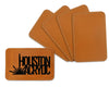 5 Pack Signature Rawhide/Black Maker Leatherette Rectangle Patch with ...