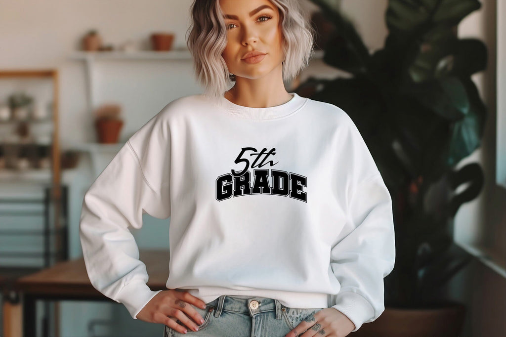 5th Grade Svg Png Files, Fifth Grade Svg, 5th Grade Cricut, Back to ...