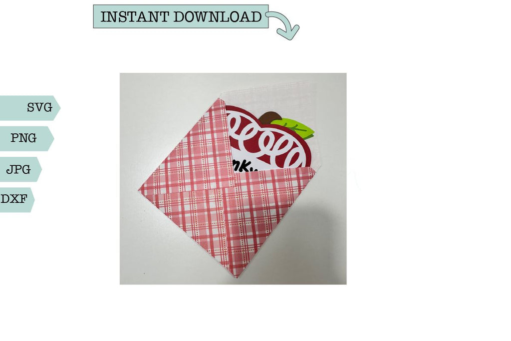 5x5 Envelope- Square Envelope SVG - So Fontsy