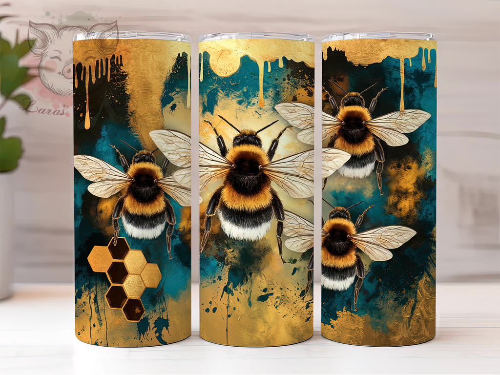 Drip Honey Bumblebee Tumbler Wrap, Bumblebee Tumbler Wrap, Honey Drip ...