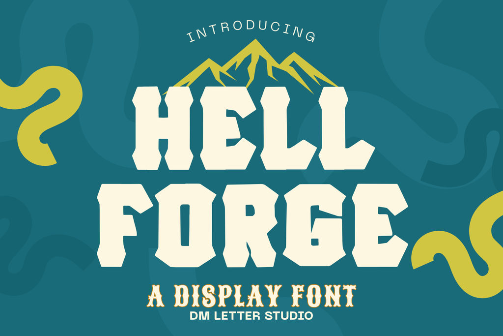 Hell Forge Font - So Fontsy