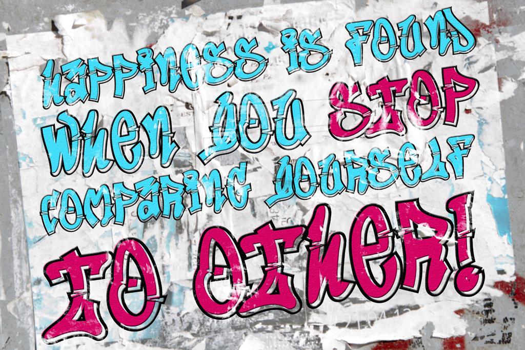 Lazy Street - A thin Layered graffiti font style - So Fontsy