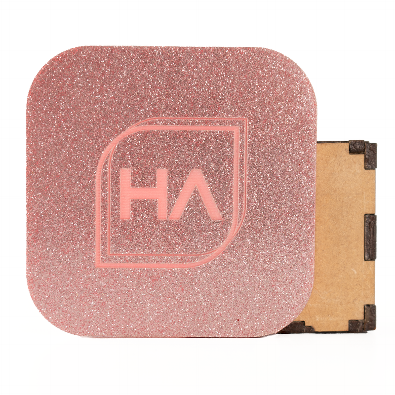 1/8in ColorCarve Pink Glitter Cast Acrylic Sheet - So Fontsy