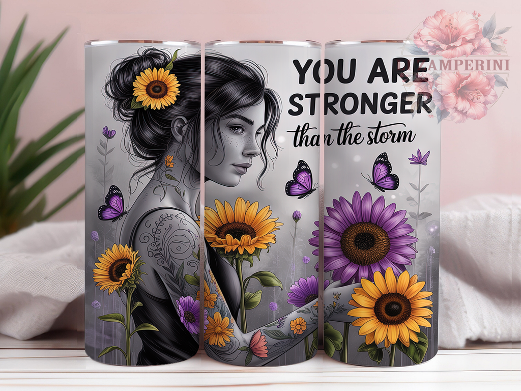 Empowerment Self-Love Tumbler Wrap, Motivational Quote Design ...