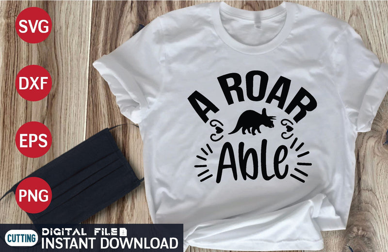 A Roar Able svg - So Fontsy