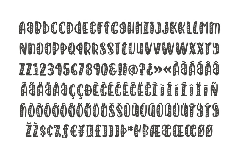 Acres Font - So Fontsy