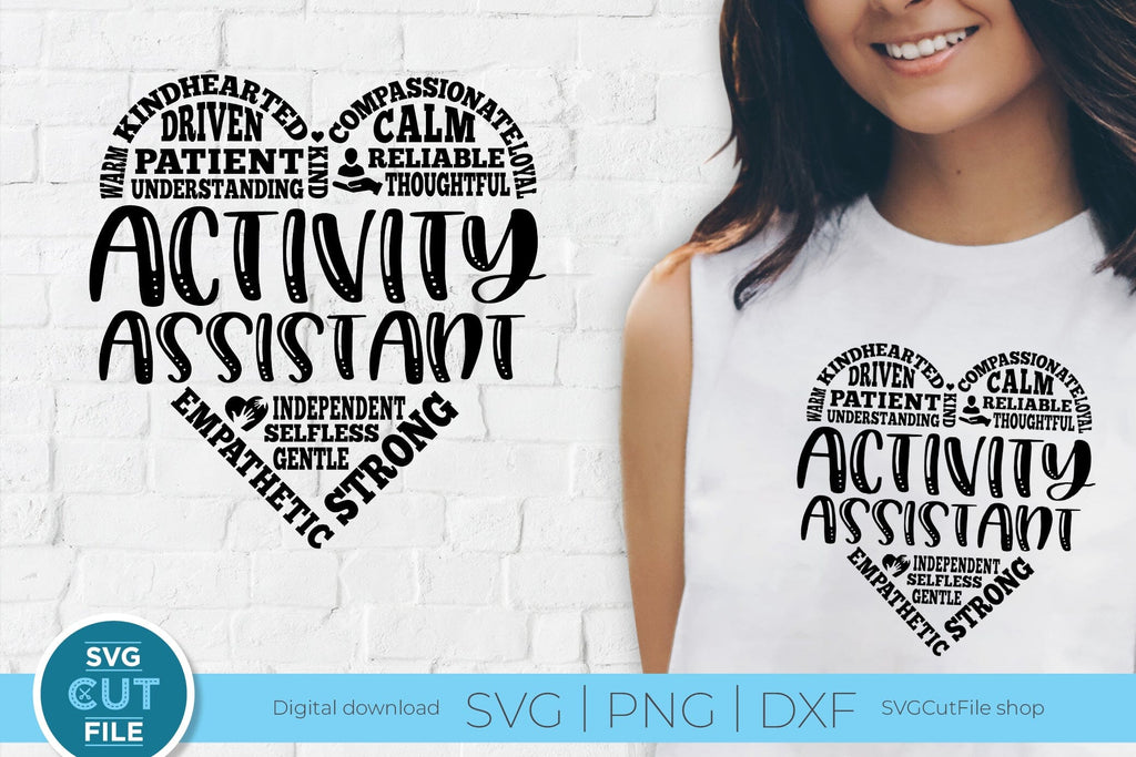 Activity Assistant svg, Activities svg, Professionals appreciation svg ...
