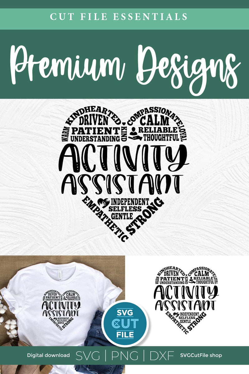 Activity Assistant svg, Activities svg, Professionals appreciation svg ...