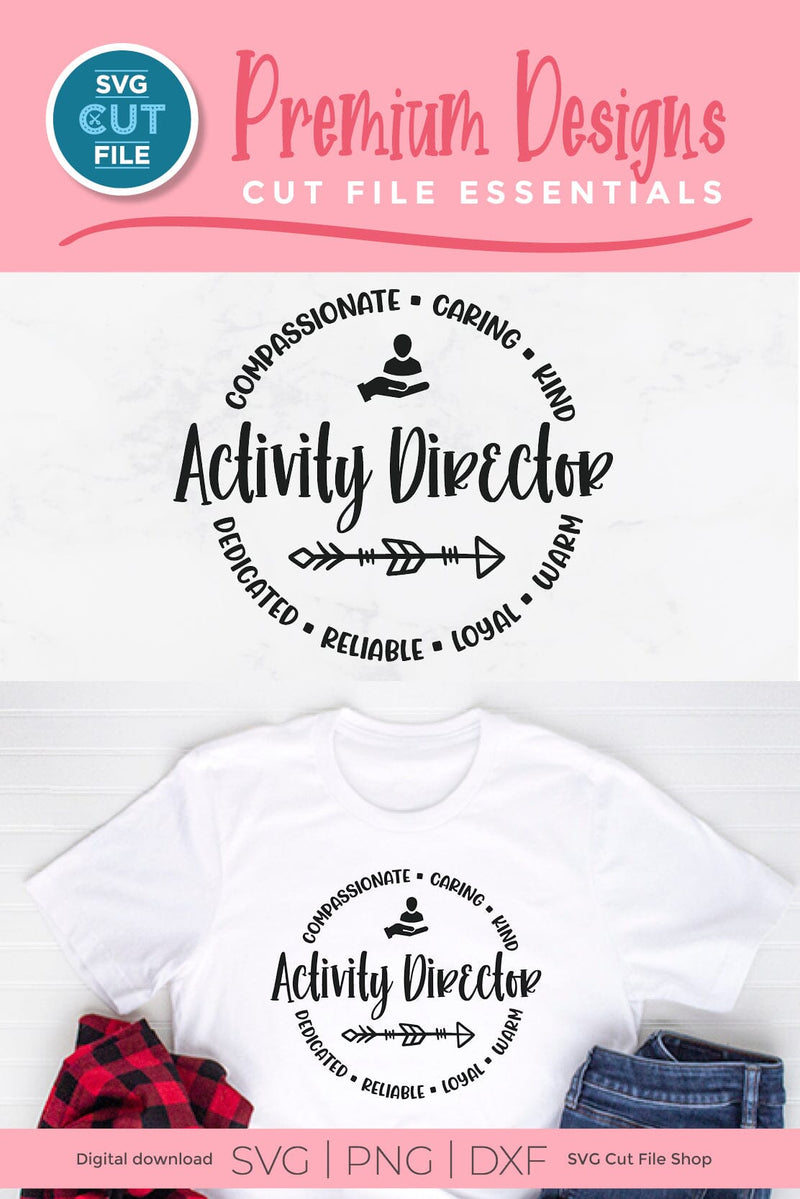 Activity Director svg, Director svg, Director appreciation svg ...