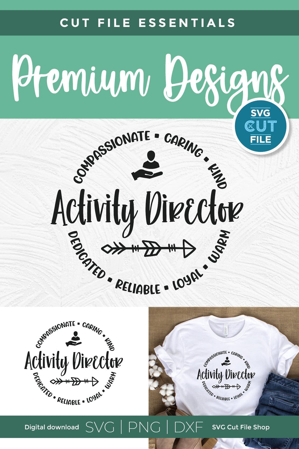 Activity Director svg, Director svg, Director appreciation svg ...