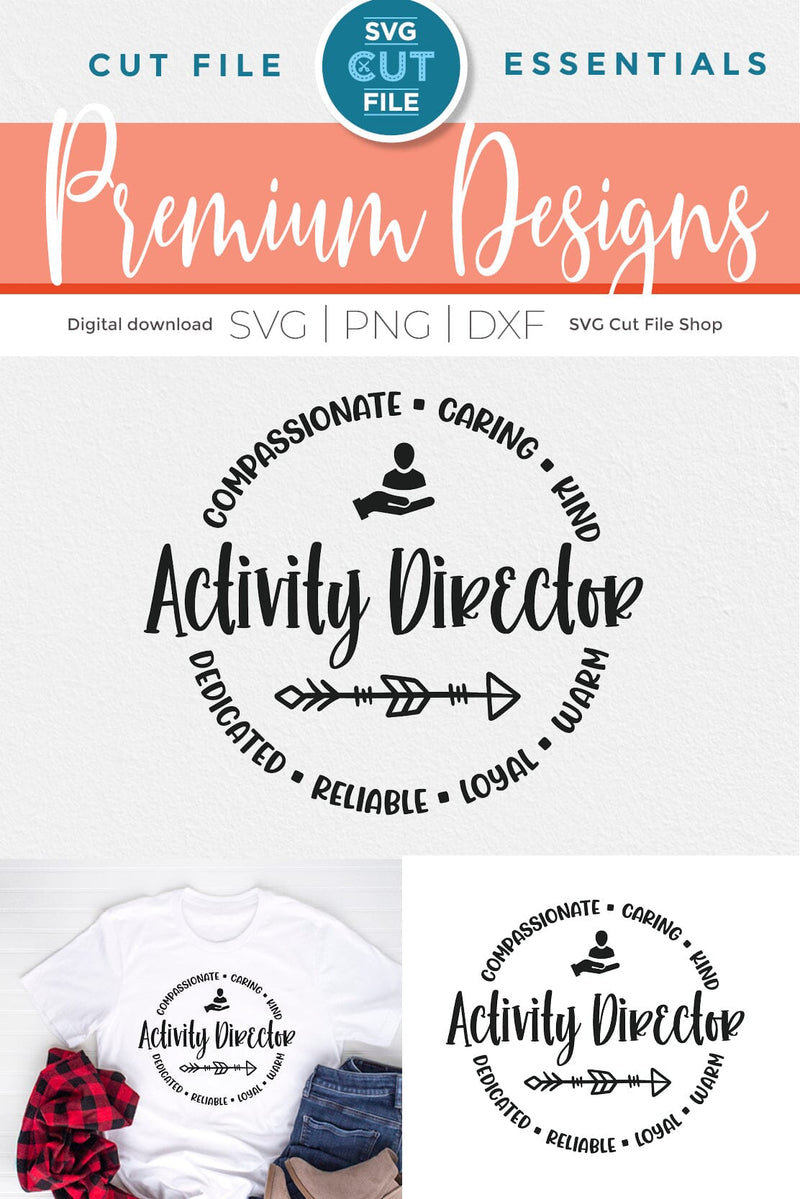 Activity Director svg, Director svg, Director appreciation svg ...