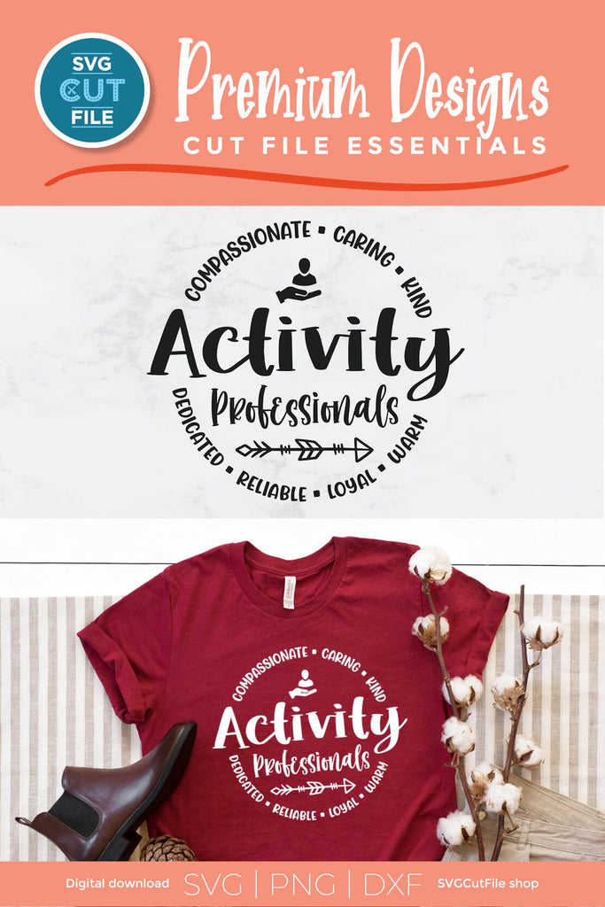 Activity Professionals svg, Activity Director svg - So Fontsy