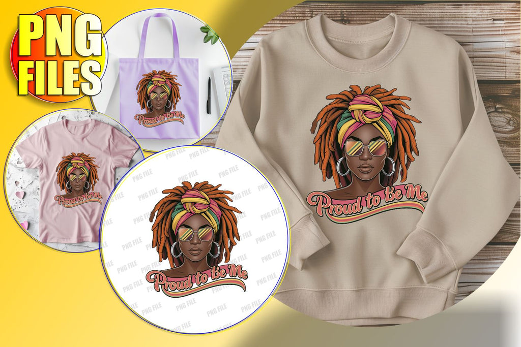 Afro Woman Quote PNG Design - So Fontsy