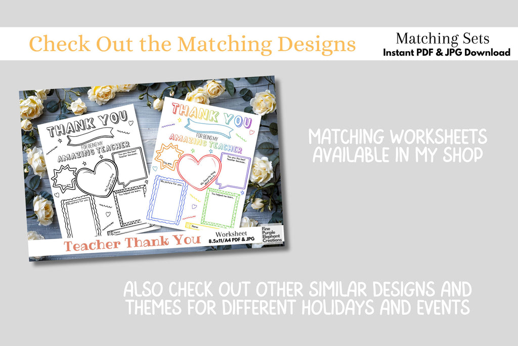 All About Me Printable Digital Worksheet - Back to School - So Fontsy