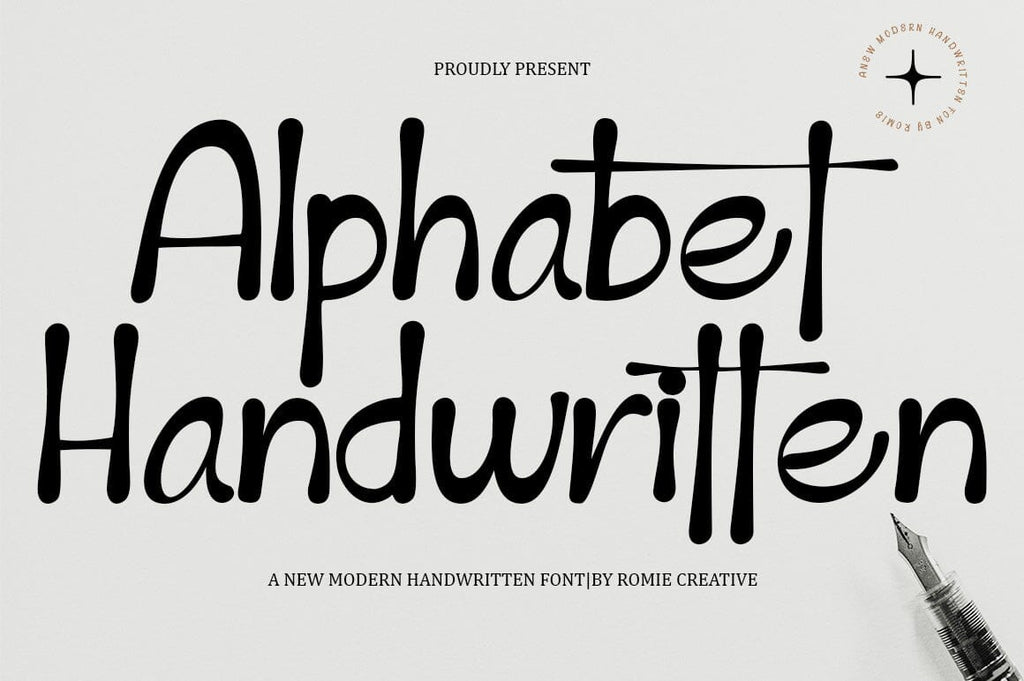 Alphabet Handwritten - So Fontsy