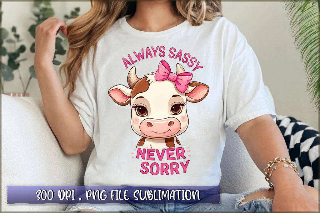 Always sassy, never sorry Sublimation - So Fontsy