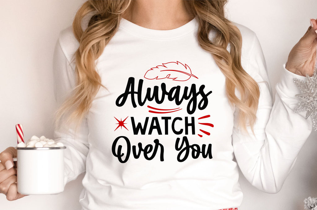 Always watch over you svg design - So Fontsy