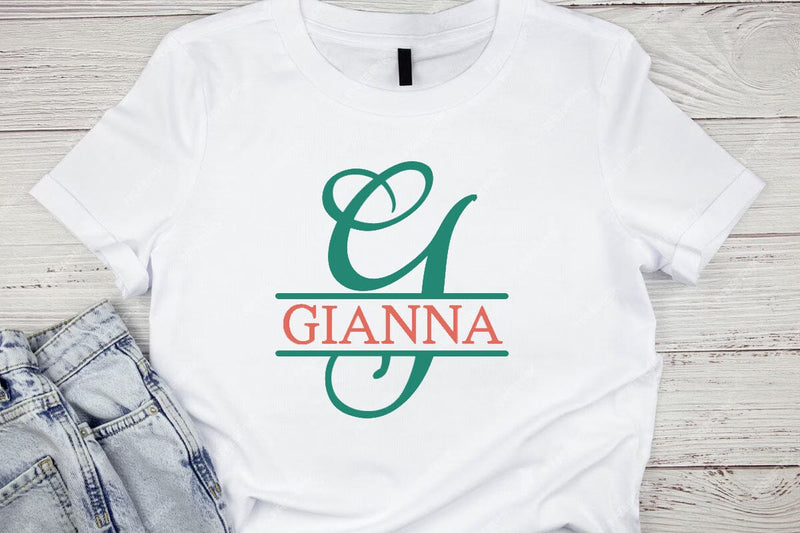 Amelia - Split Monogram Script Font - So Fontsy