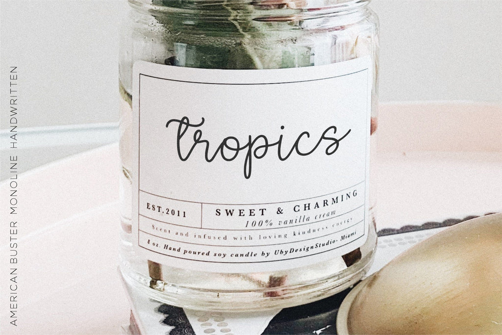 American Buster Font - So Fontsy