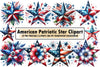 American Patriotic Star Clipart - So Fontsy