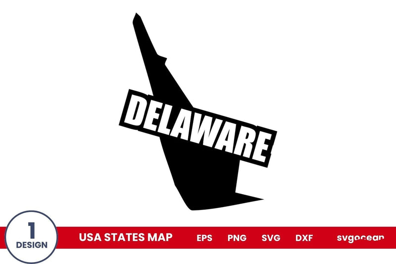 American States Map Svg Bundle - So Fontsy