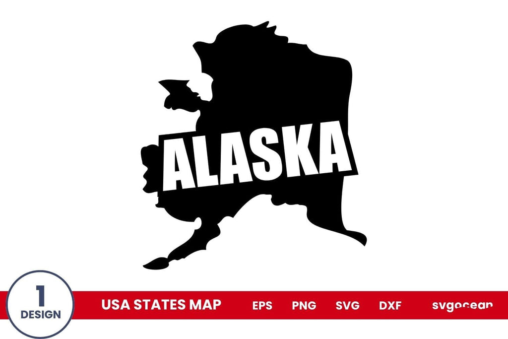 American States Map Svg Bundle - So Fontsy