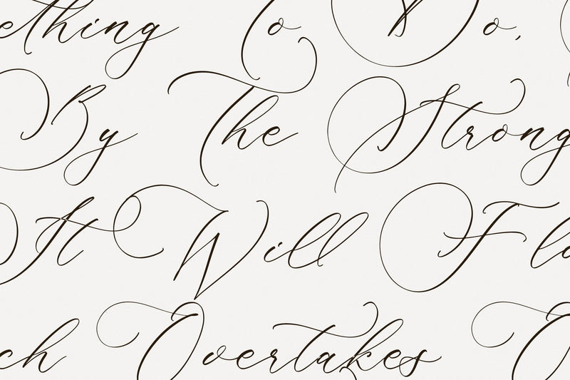 Amotthela Infinite - Beauty Calligraphy - So Fontsy