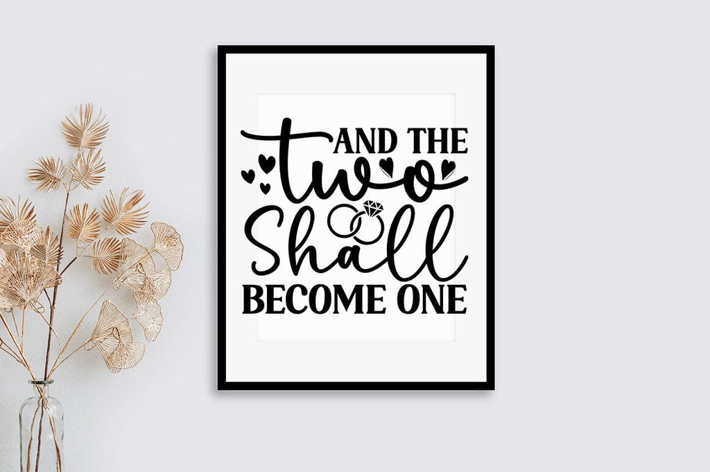 And the two shall become one SVG Design - So Fontsy