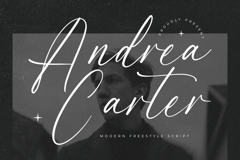 Andrea Carter - Modern Freestyle Script - So Fontsy