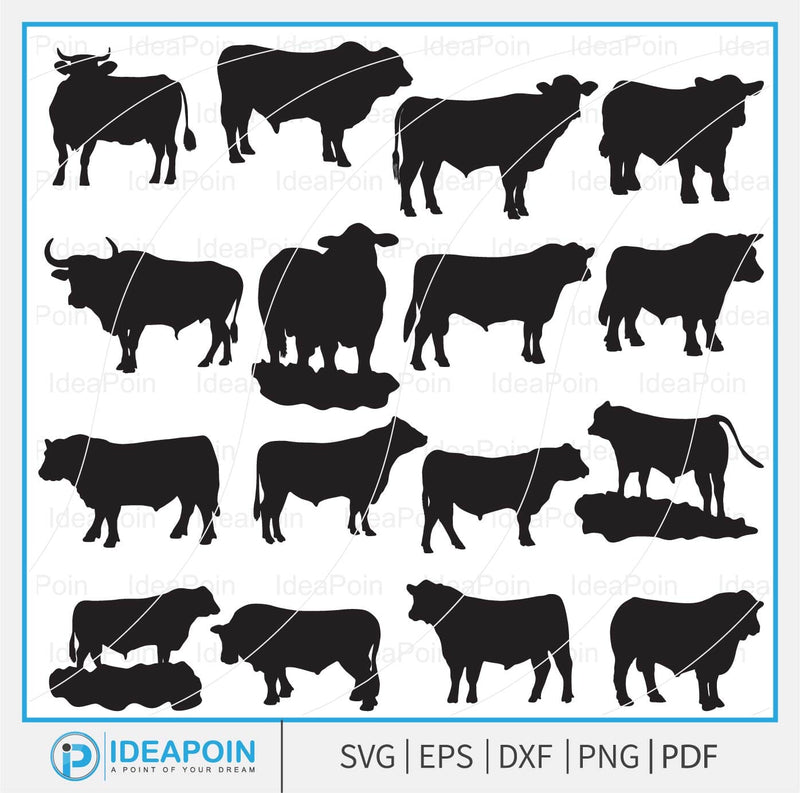 Angus Bull SVG, Show heifer, Angus Bull Vector, angus bull farm animal ...