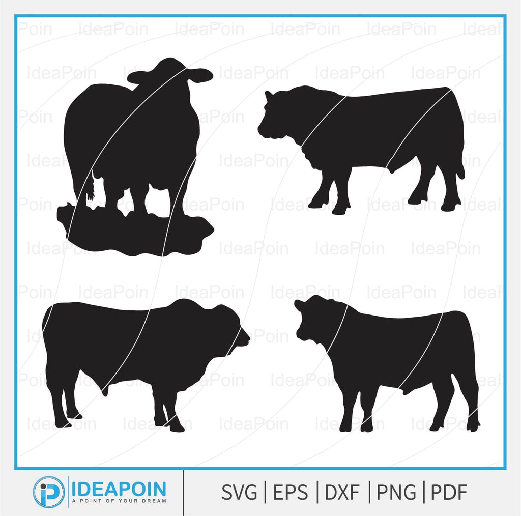 Angus Bull SVG, Show heifer, Angus Bull Vector, angus bull farm animal ...