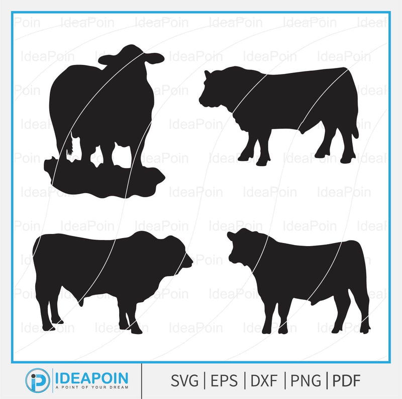 Angus Bull SVG, Show heifer, Angus Bull Vector, angus bull farm animal ...