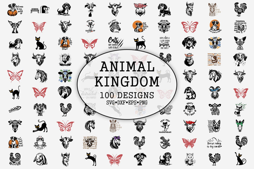 Animal Kingdom bundle - So Fontsy