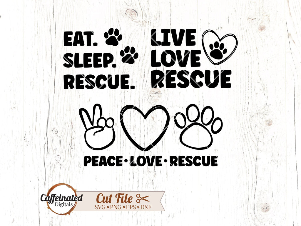 Animal Rescue SVG Bundle - So Fontsy