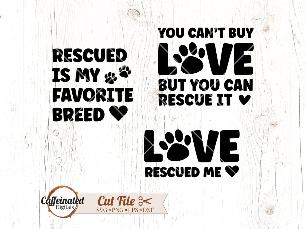 Animal Rescue SVG Bundle - So Fontsy