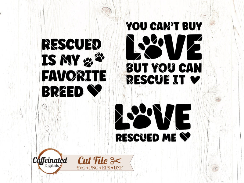 Animal Rescue SVG Bundle - So Fontsy