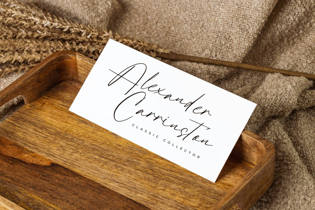 Antegrham - Modern Signature Font - So Fontsy