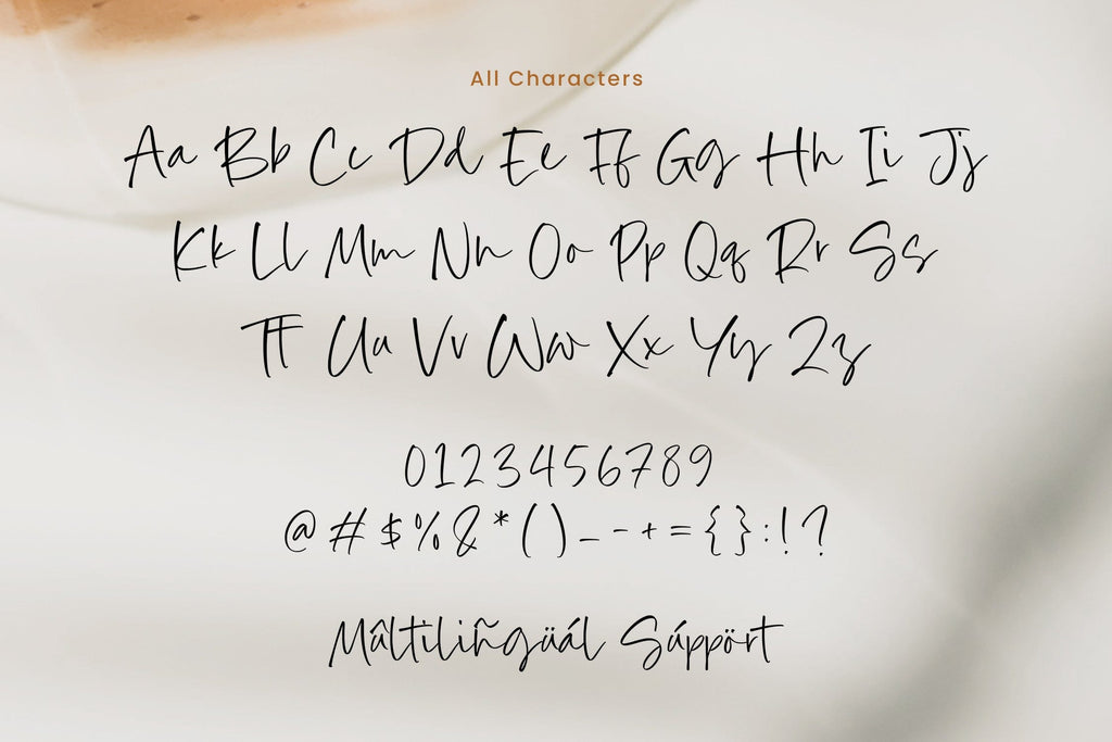 Apricote Smoothie - Modern Script Font - So Fontsy