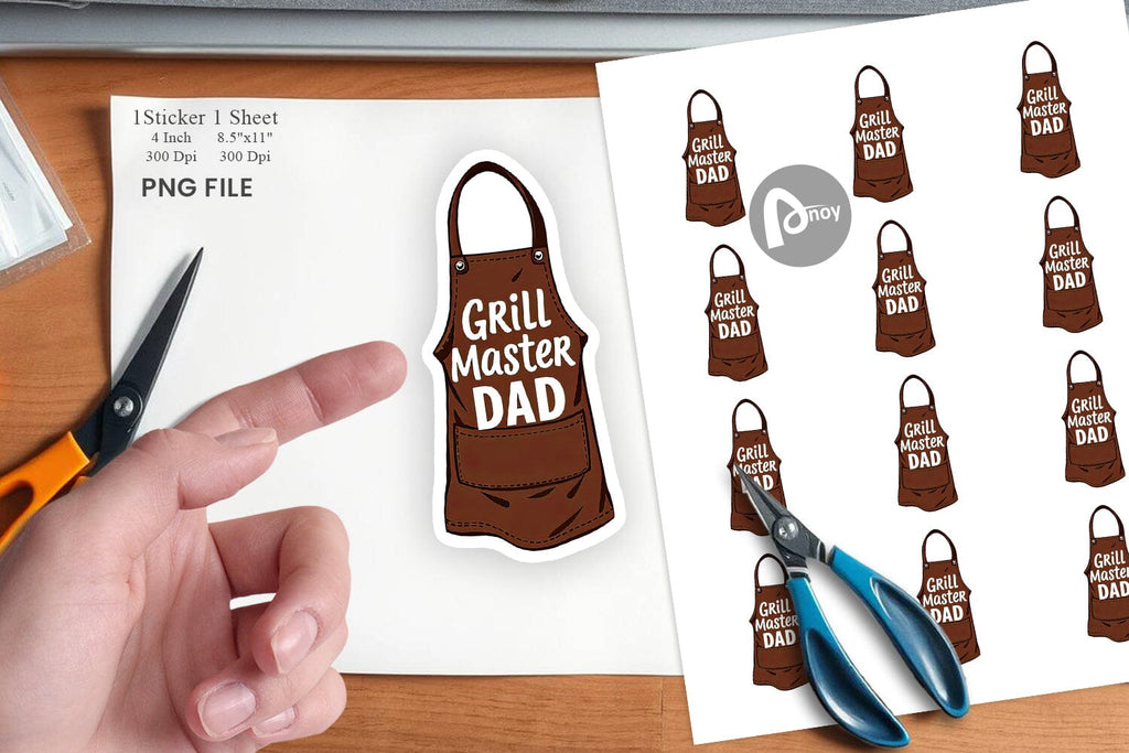 Apron Sticker - So Fontsy