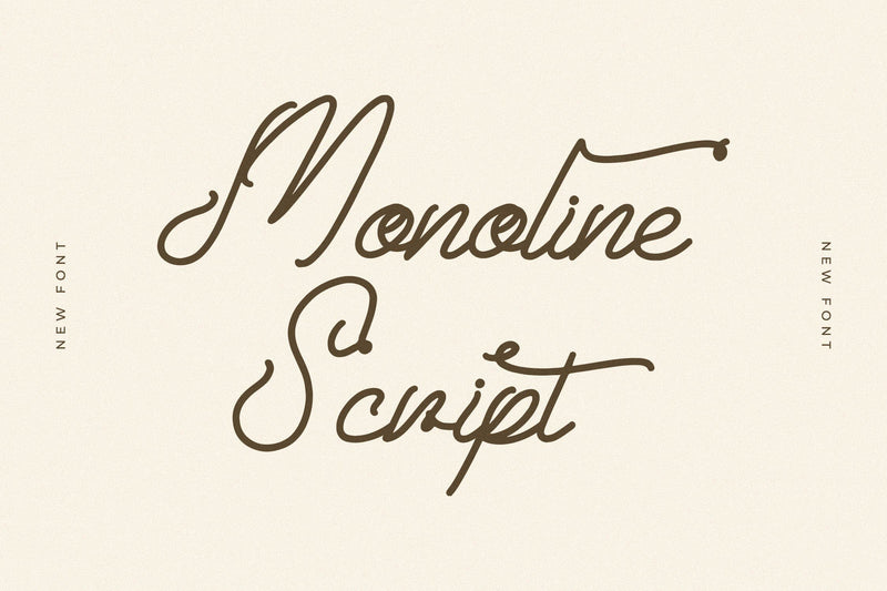 Arcadiny - Monoline Script Font - So Fontsy