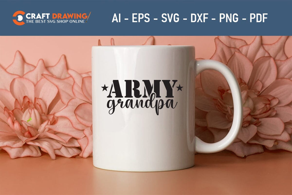 Army Grandpa Svg, Military Svg, Patriotic Svg, Veteran Png, Soldier Svg ...