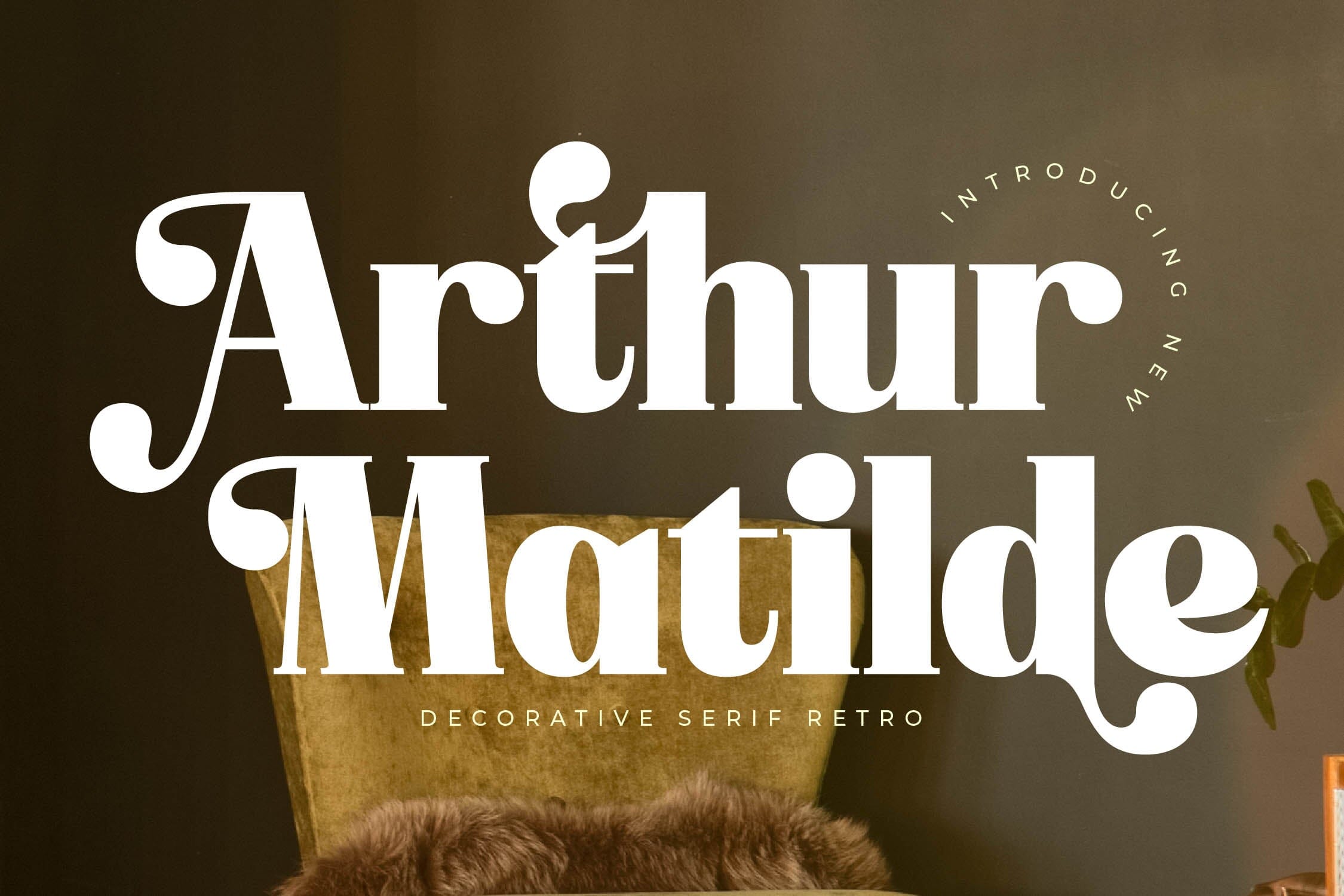 Arthur Matilde - Decorative Serif Retro - So Fontsy