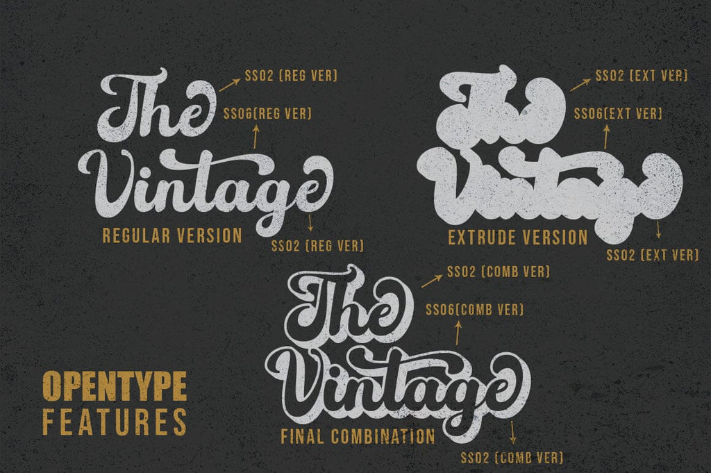 Arthur Sweety - Retro Script - So Fontsy