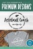 Assistant coach svg, asst coach, appreciation, field hockey svg ...